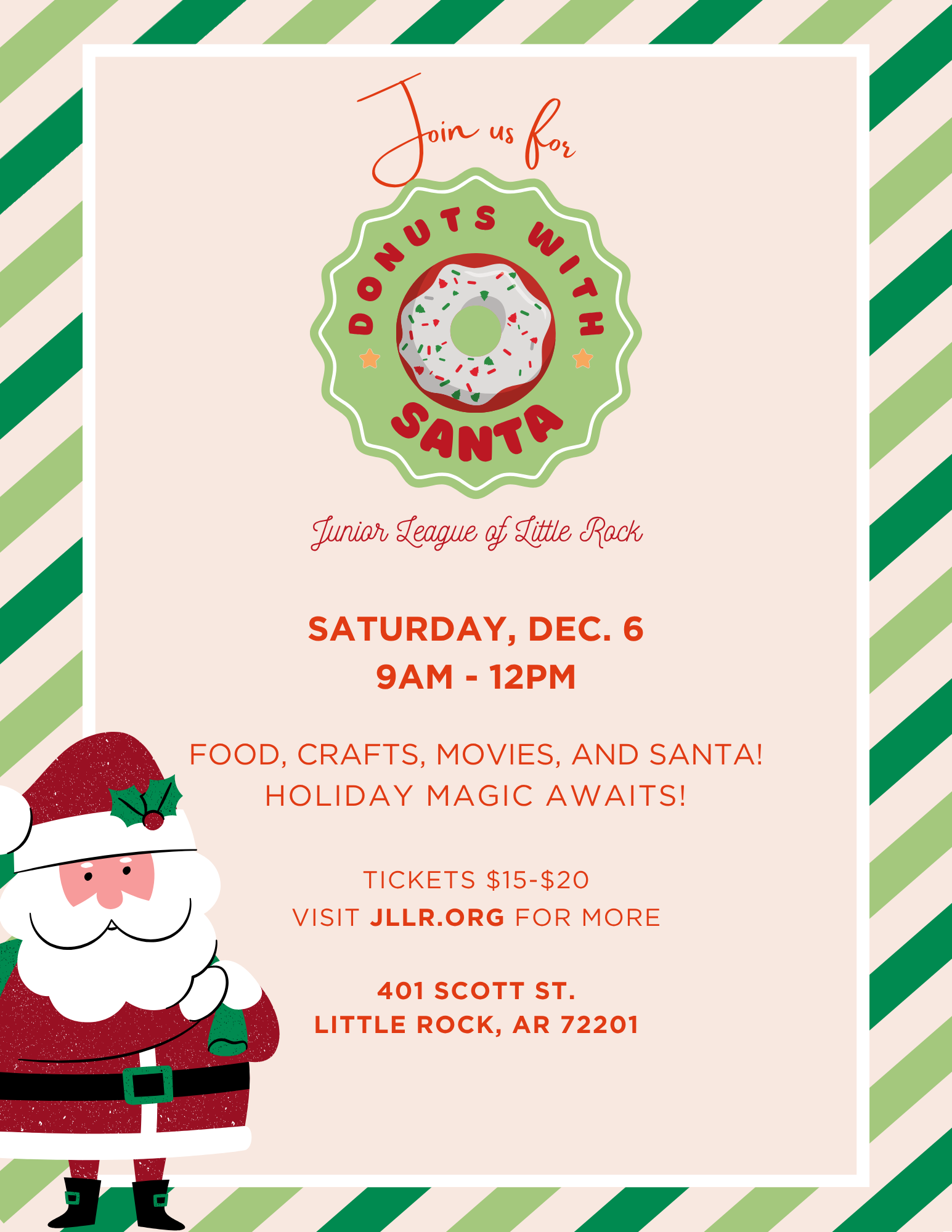 Donuts with Santa – JL Little Rock